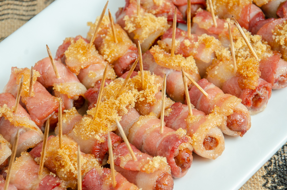 Bacon Wrapped Smokies (aka: Crack Weenies)
