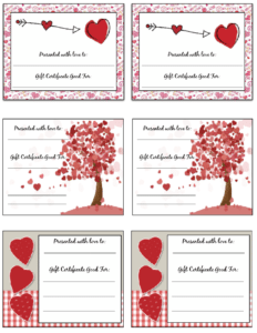 Free Valentine's Day Printables