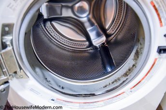 How to a Clean a Front Load Washer - The Housewife Modern