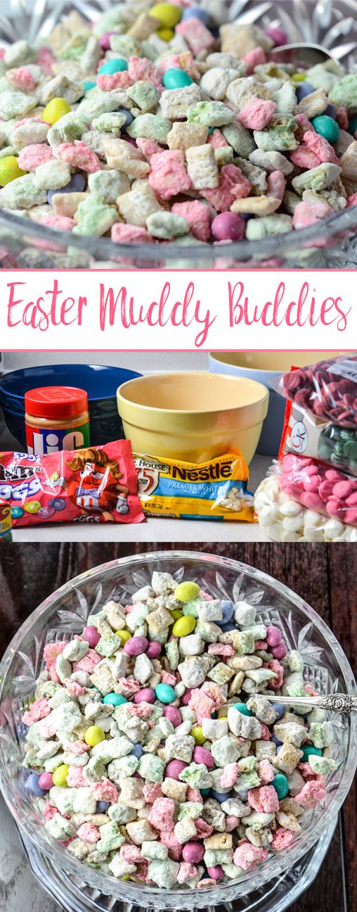 Easter Muddy Buddies (aka: Easter Puppy Chow)