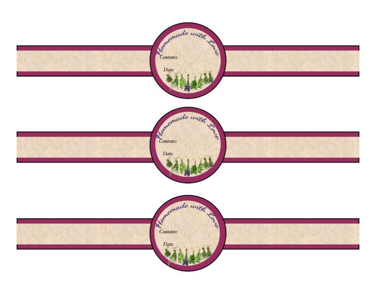 Free Printable Canning Jar Labels: Tons of Designs & Colors