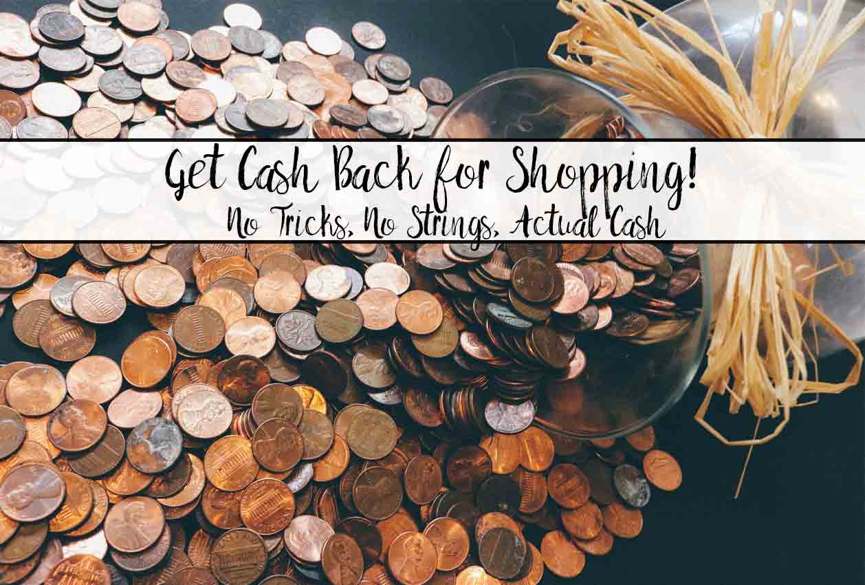Cash Back for Shopping- No Tricks, Actual Cash