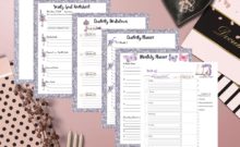 How to Practice Gratitude and Free Printable Gratitude Journal