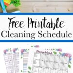 Free Printable Cleaning Schedule: Weekly and Deep-Cleaning